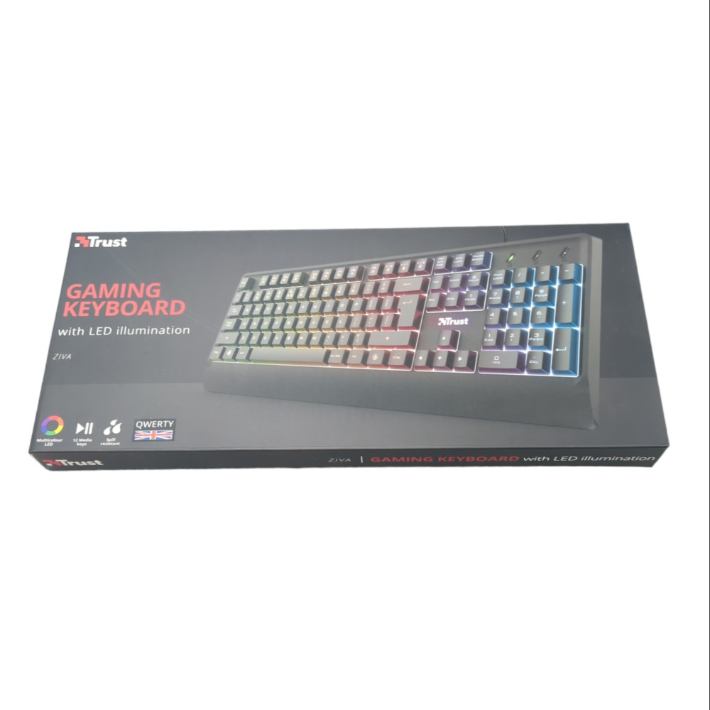 Pre-owned Trust | Ziva Gaming Keyboard - Own4Less